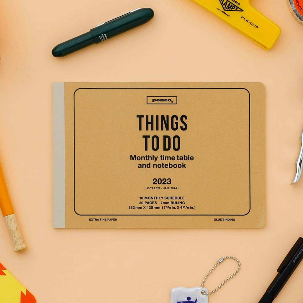 Hightide Penco Monthly Planner 2024 - B6 – Yoseka Stationery