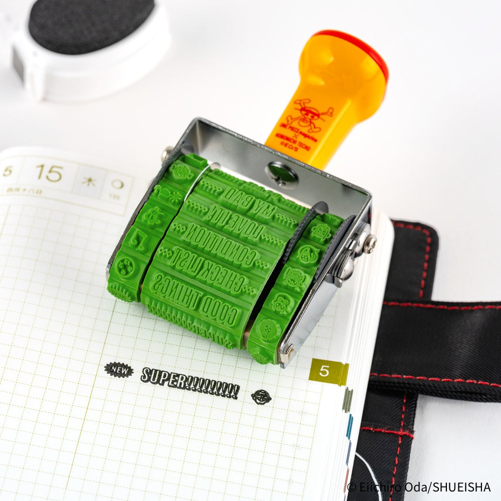 Sanby x Hobonichi 2026 ONE PIECE magazine: Rotating Stamp – Yoseka Stationery