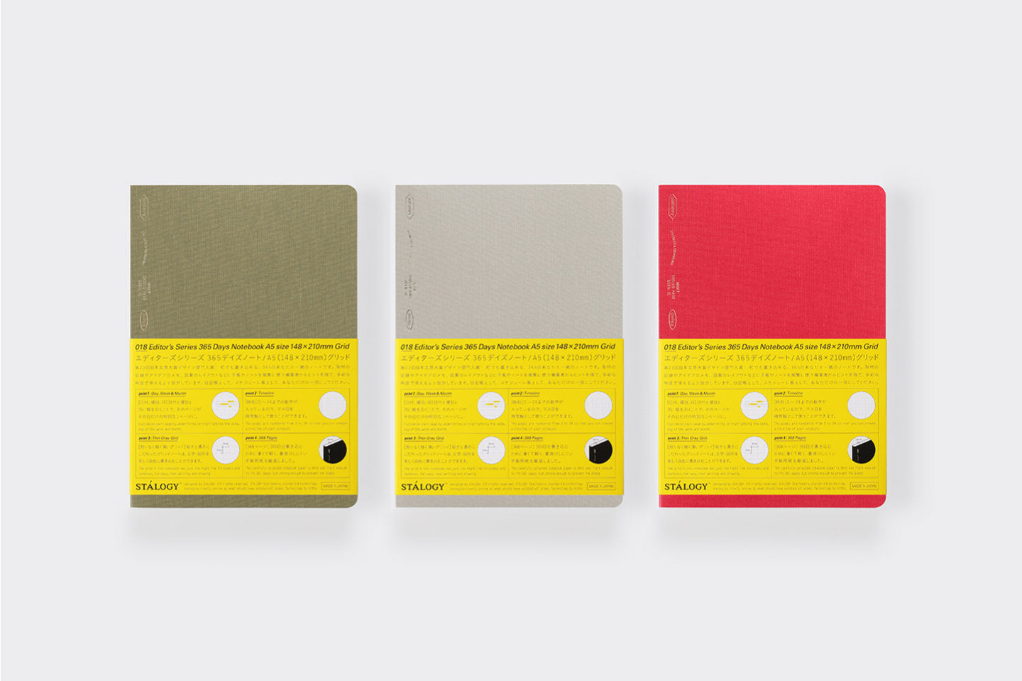 Stalogy - 2023 Limited Edition - Editor's Series 1/2 Year Notebook - A – Yoseka Stationery