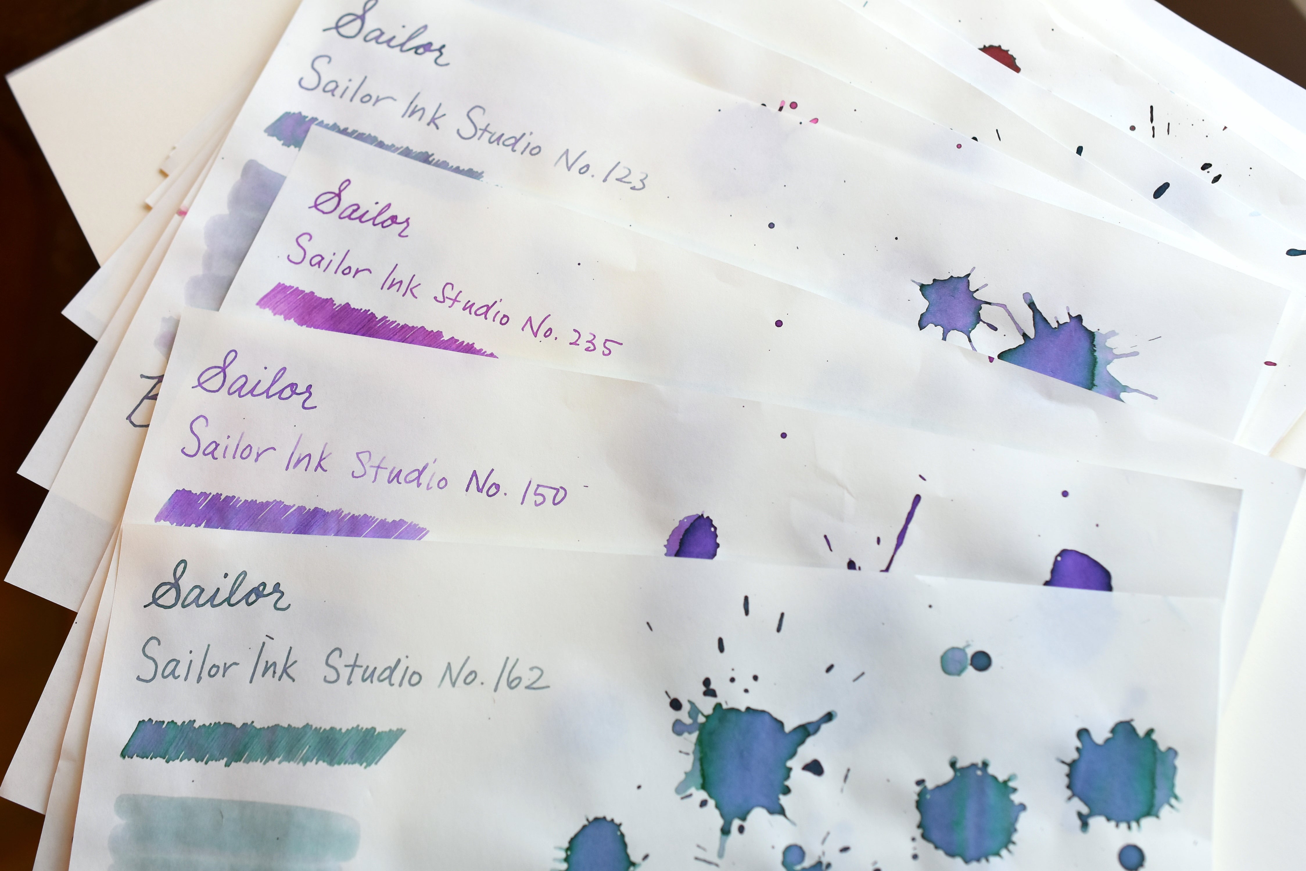 Some Sailor Ink Studio Favorites – Yoseka Stationery