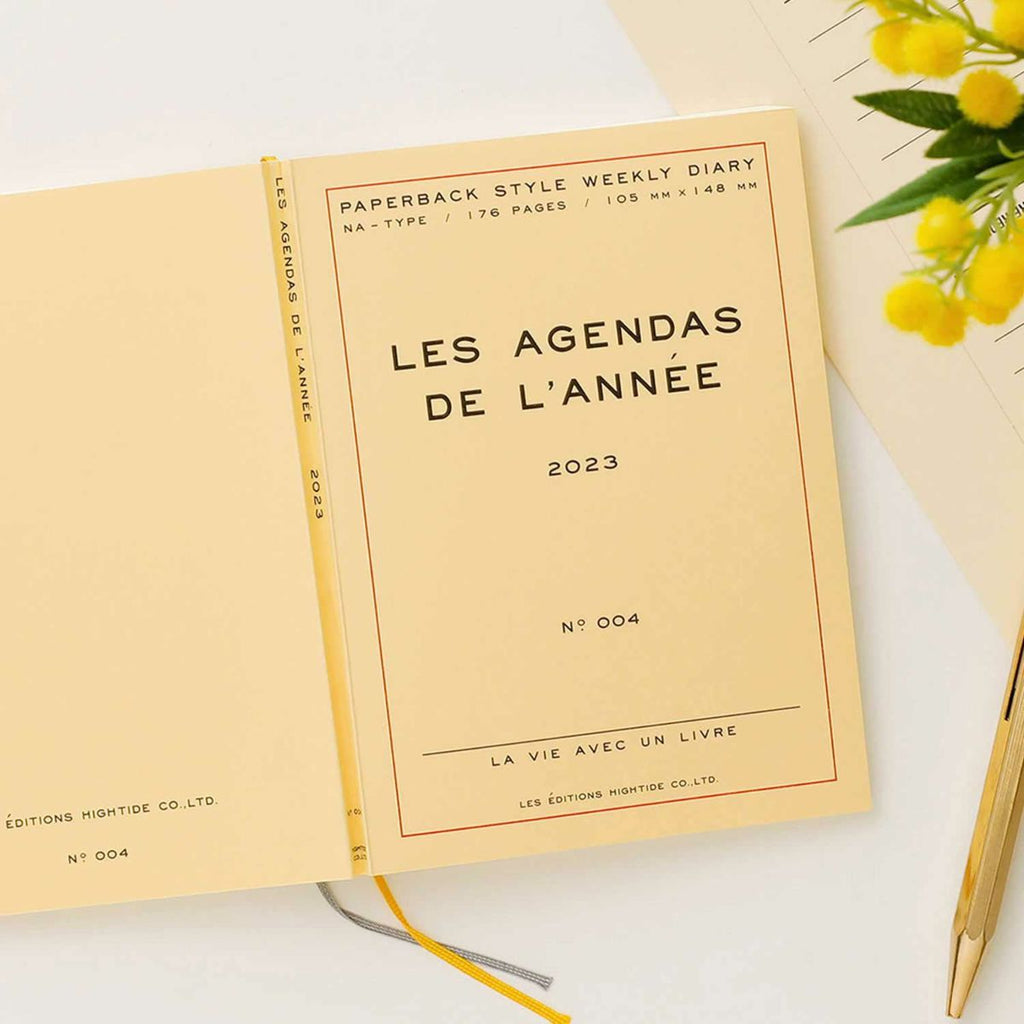 Hightide Diary Les Agenda de L'Année 2024 - A6 Block – Yoseka Stationery
