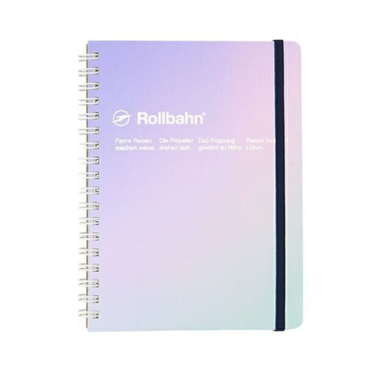 Delfonics Rollbahn Spiral Notebook - Pocket Memo Large - Metallic – Yoseka Stationery