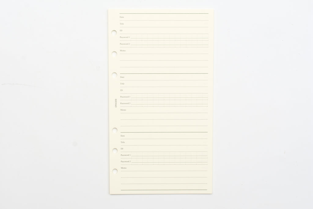 Raymay Davinci - Bible Size - Info Refills – Yoseka Stationery