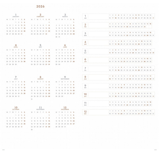 Take A Note 2026 - Slim Bi-weekly Planner - A5 Slim – Yoseka Stationery