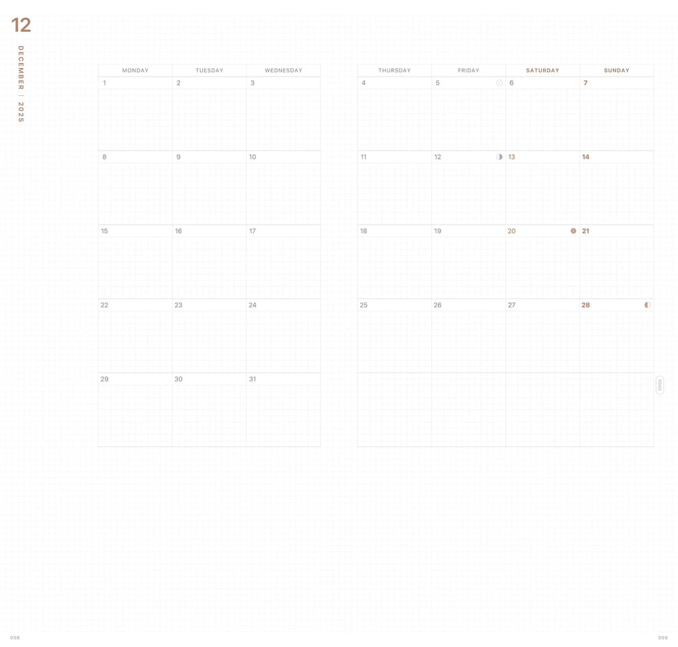 Take A Note 2026 - Slim Bi-weekly Planner - A5 Slim – Yoseka Stationery