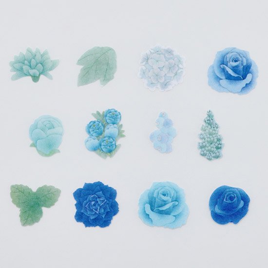 Bande - Blue Rose Bouquet – Yoseka Stationery