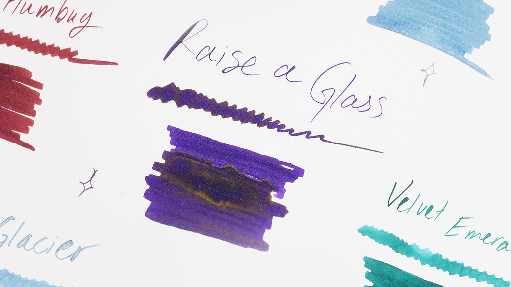 Ink Sample - Diamine Purple Edition – Yoseka Stationery
