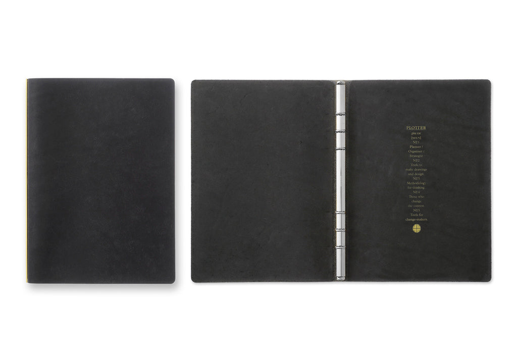 PLOTTER Pueblo Leather Binder - A5 Size – Yoseka Stationery