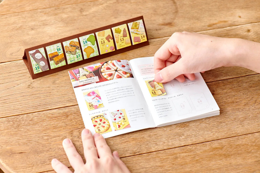 Himekuri Sticky Calendar 2024 - Sweets – Yoseka Stationery
