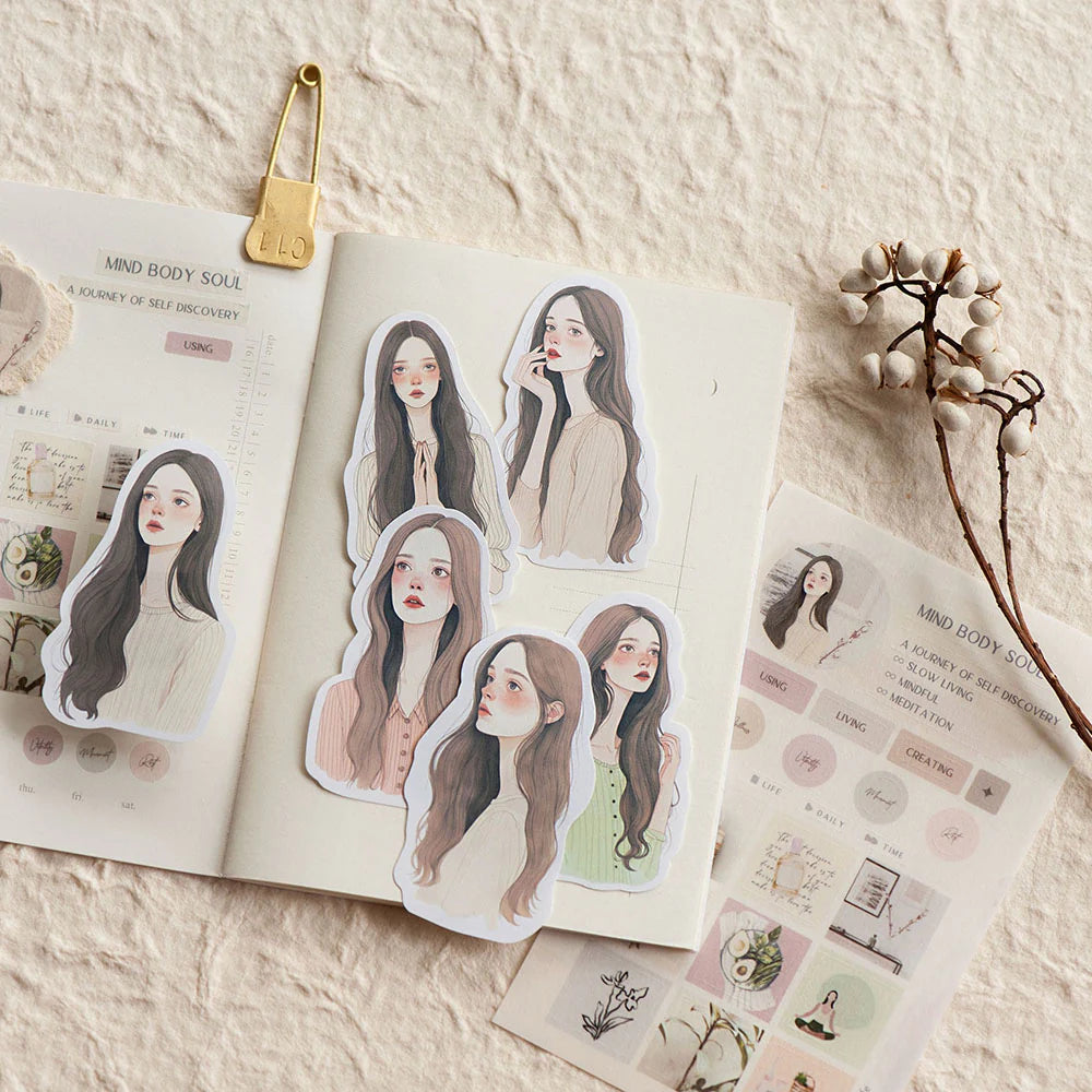 MU Girl Stickers - Set #1 – Yoseka Stationery