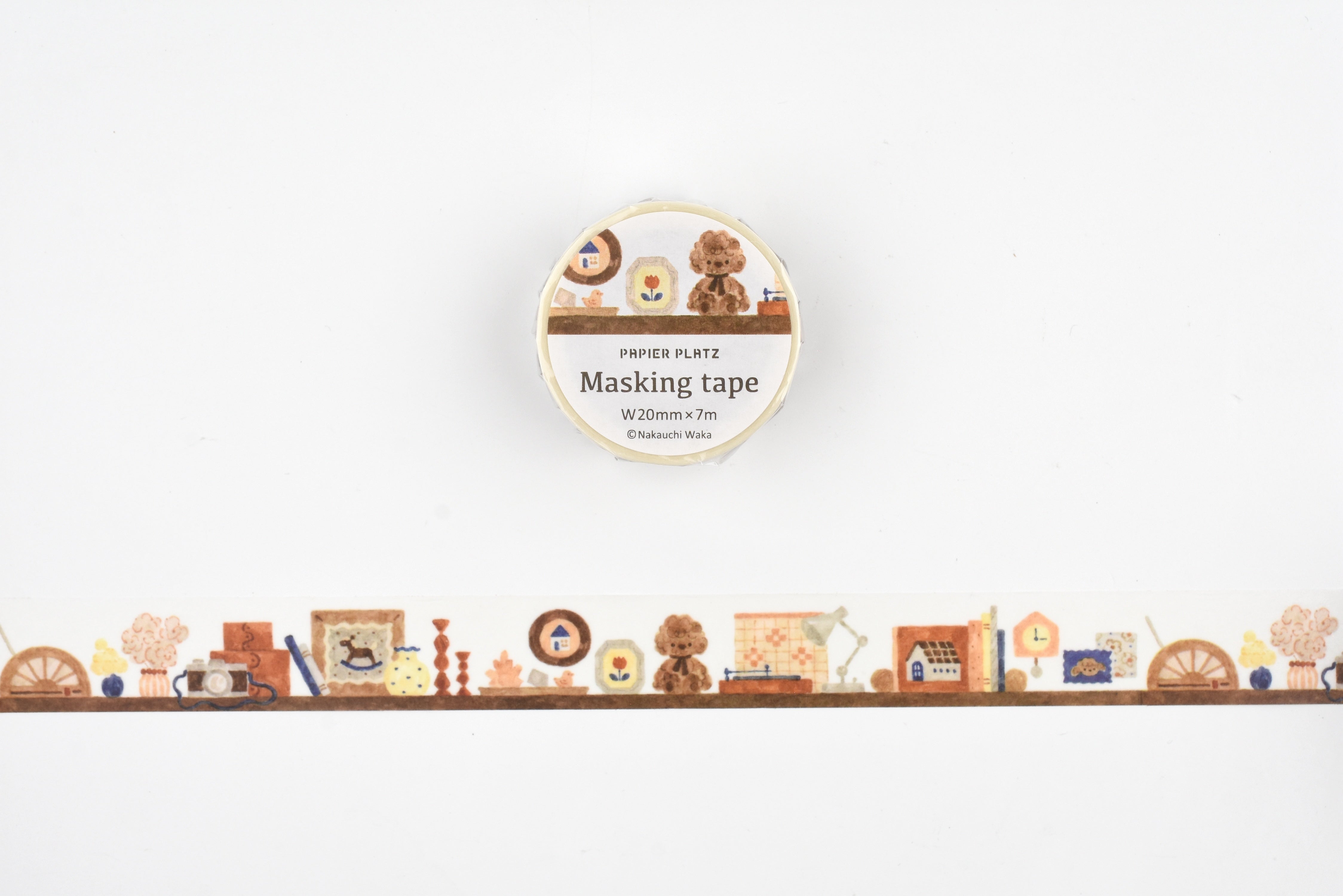 Papier Platz x Nakauchi Waka Masking Tape - Dog and Interior – Yoseka ...