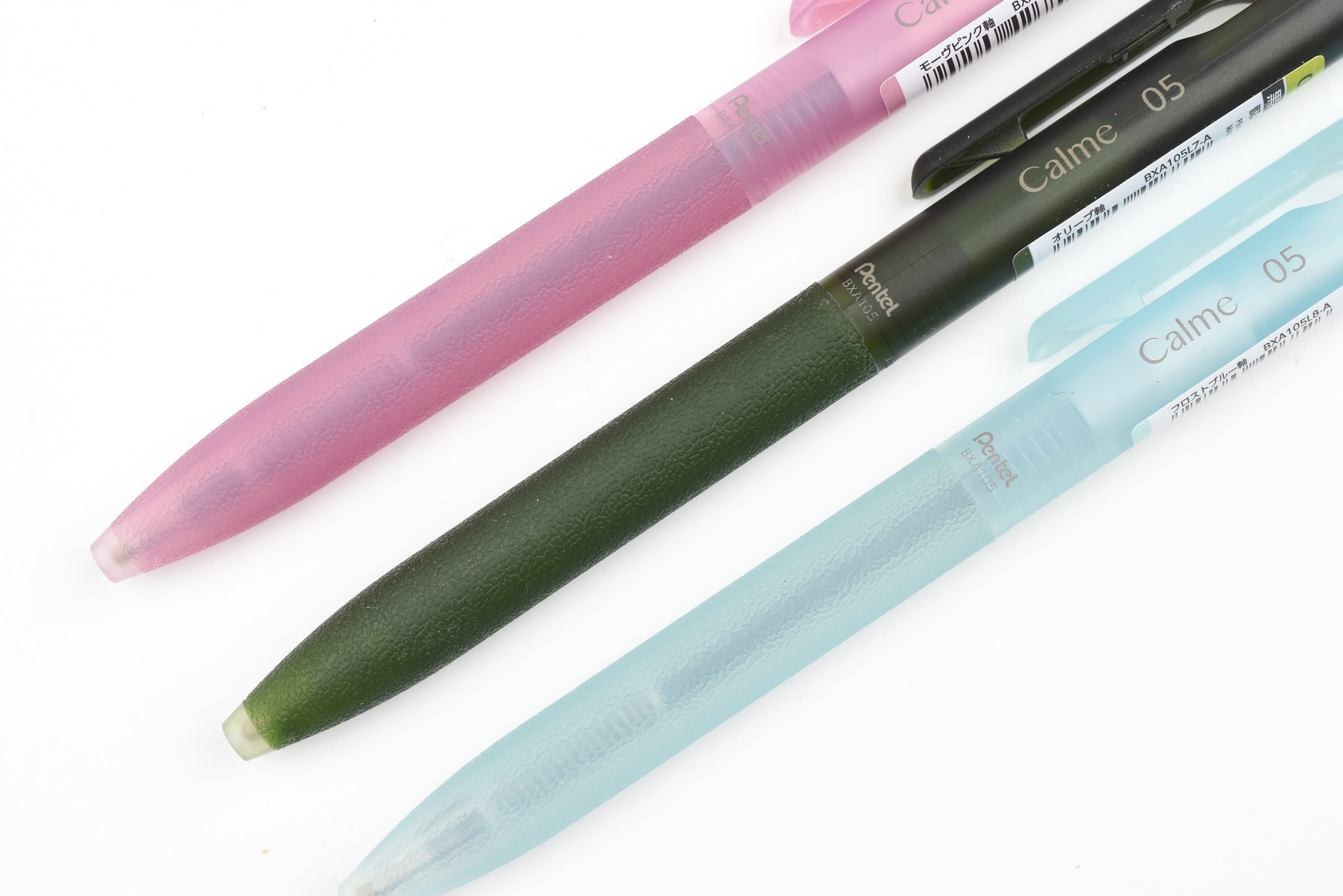 Pentel Calme Ballpoint Pen - Relaxed Frost Series - 0.5mm - Limited Ed ...