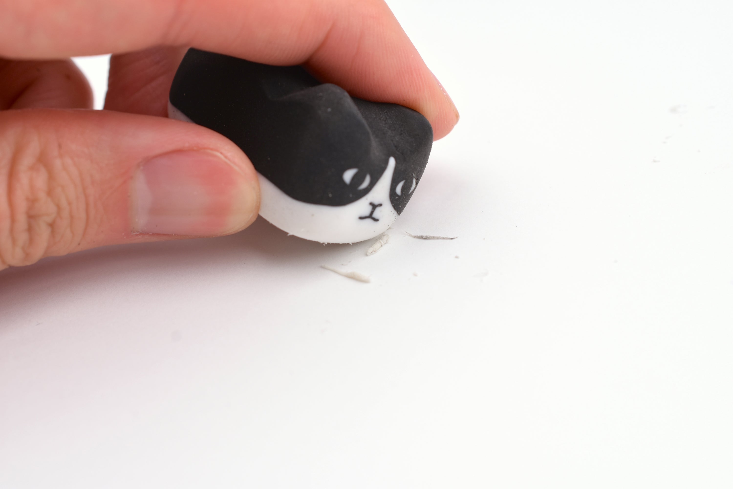 Sun-Star Animal Eraser - Tuxedo Cat – Yoseka Stationery