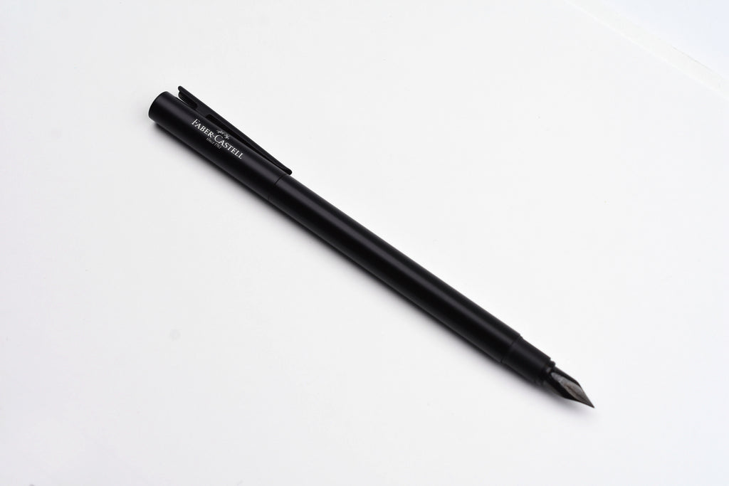 Faber-Castell - Design Neo Slim Fountain Pen - Black Matte & Matte Bla ...