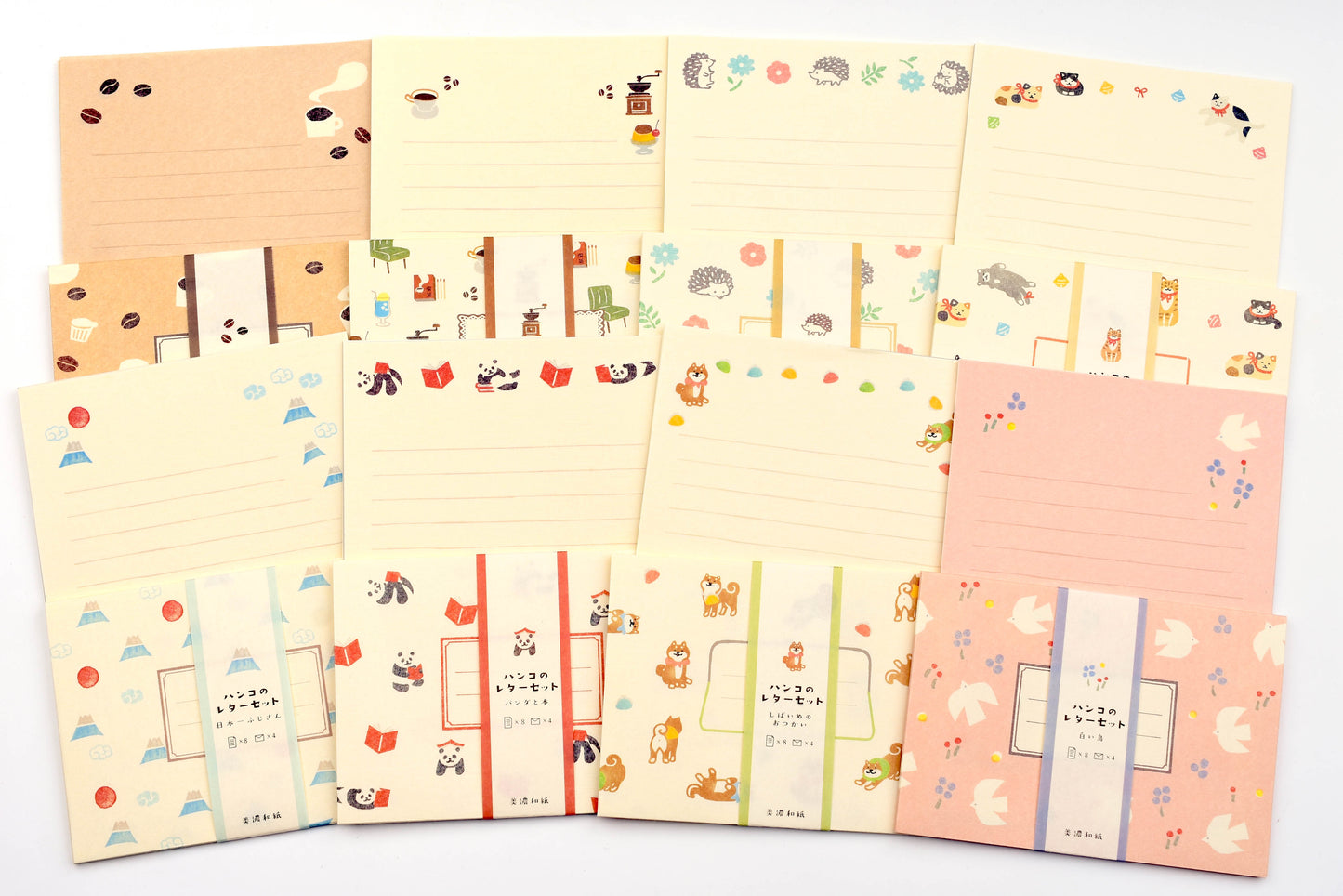 Furukawa Shiko Stamp Letter set – Yoseka Stationery