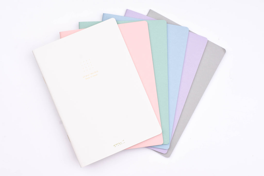 MD Notebook Soft Color - A5 - Dot Grid - Pink – Yoseka Stationery