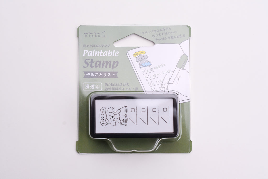 Midori Paintable Stamp - Half Size – Yoseka Stationery