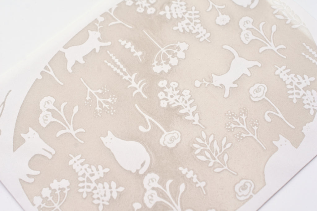 Midori Watermark Letter Set - Cat – Yoseka Stationery