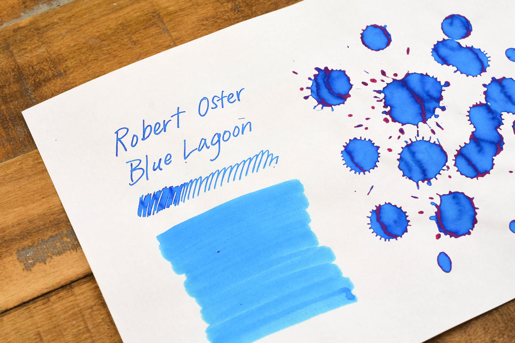 Robert Oster Signature Ink - Blue Lagoon - 50ml – Yoseka Stationery
