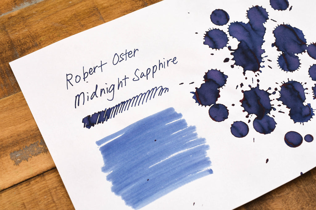 Robert Oster Signature Ink - Midnight Sapphire - 50ml – Yoseka Stationery