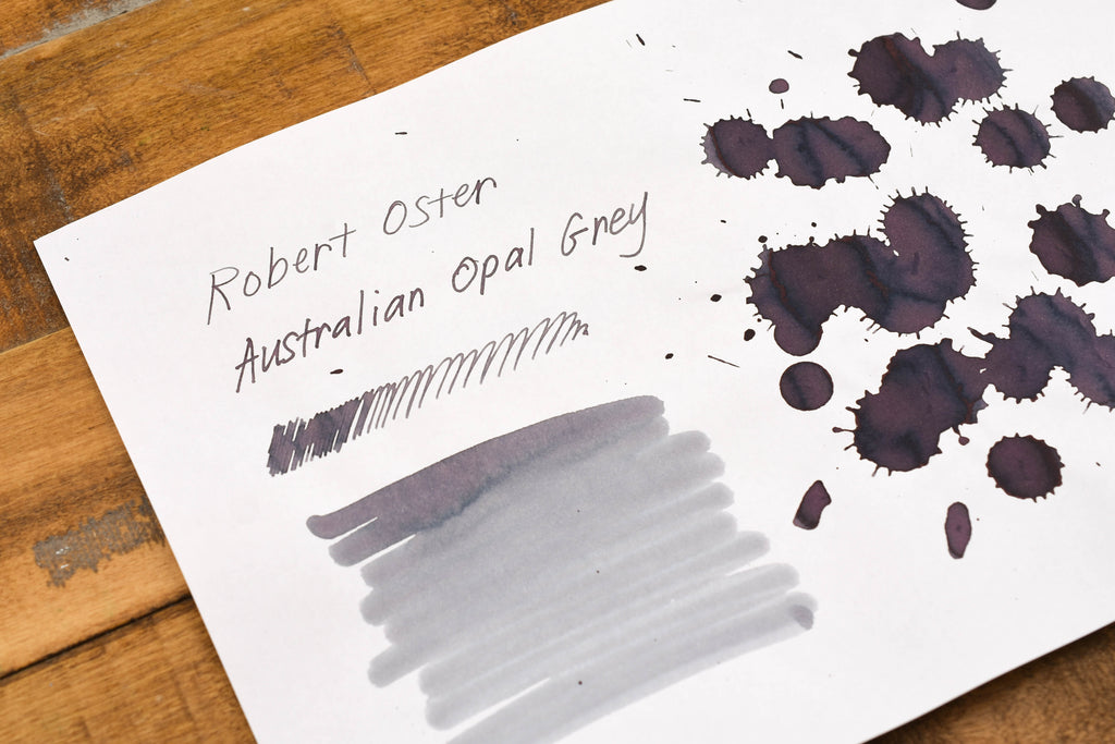 Robert Oster Signature Ink - Australian Opal Grey - 50ml – Yoseka ...