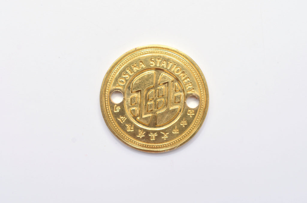 Yoseka Brass Token – Yoseka Stationery