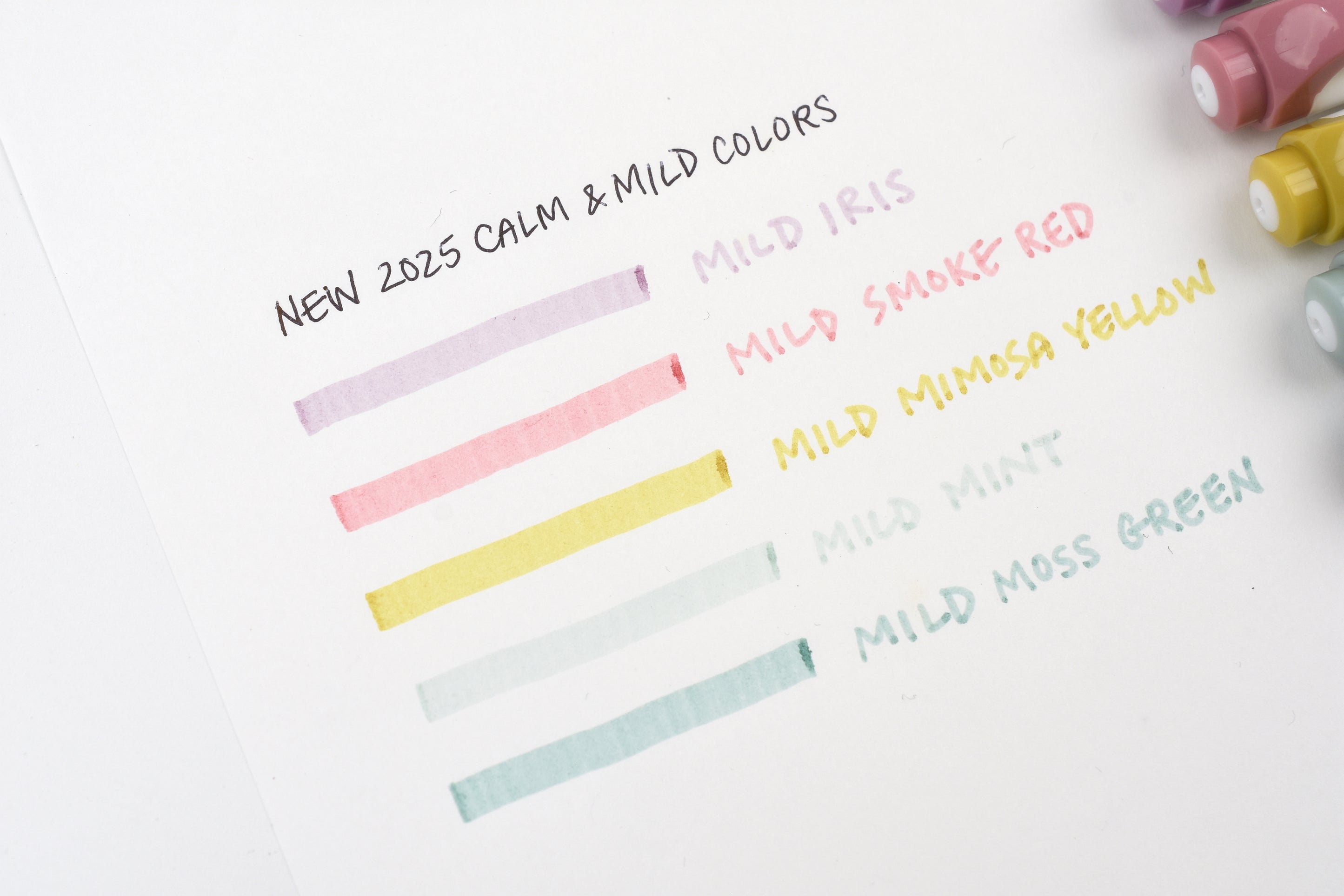 Zebra Highlighter Mildliner (with New 2025 Colors!) – Yoseka Stationery