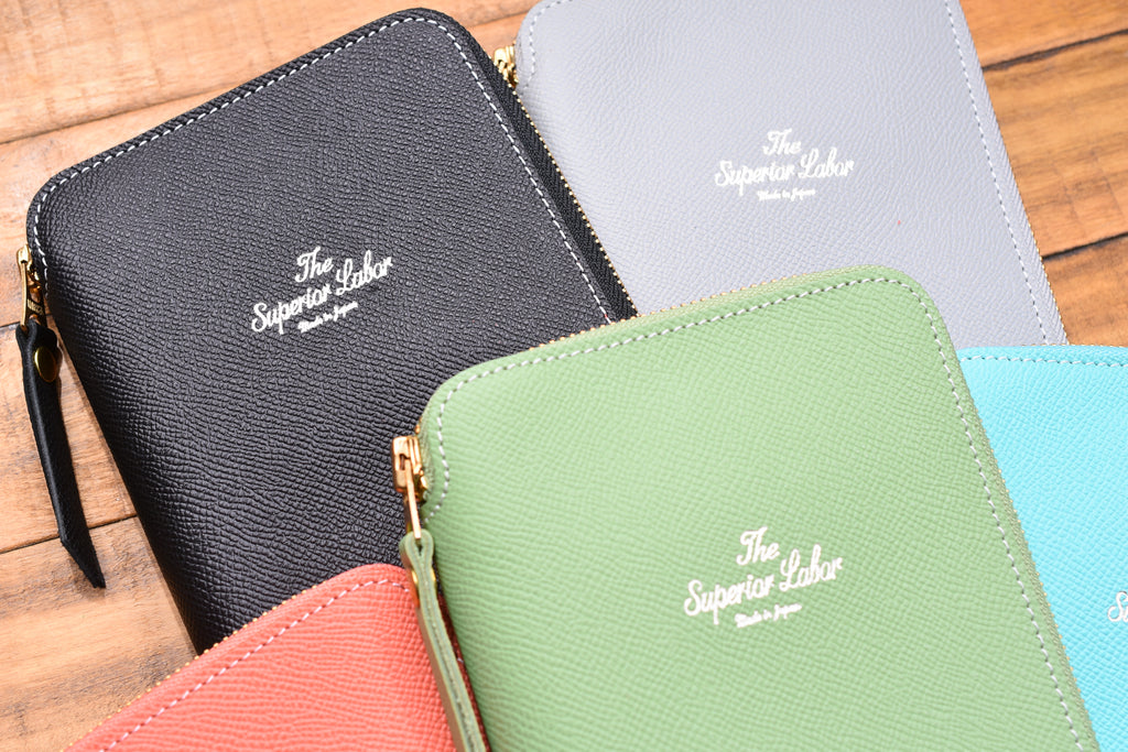 The Superior Labor - Zip Organizer A6 - Calf Leather – Yoseka Stationery