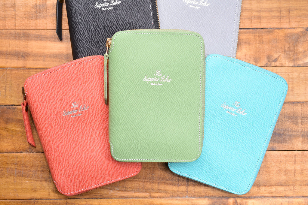 The Superior Labor - Zip Organizer A6 - Calf Leather – Yoseka Stationery