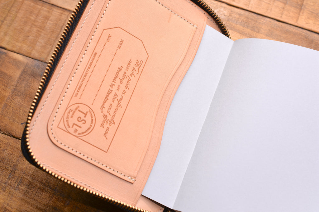 The Superior Labor - Zip Organizer A6 - Calf Leather – Yoseka Stationery