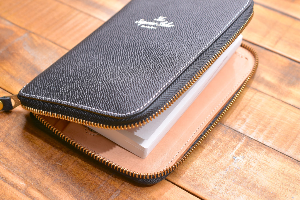 The Superior Labor - Zip Organizer A6 - Calf Leather – Yoseka Stationery