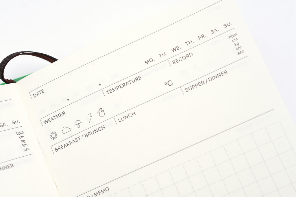 Laconic - Pocket Log Diary – Yoseka Stationery