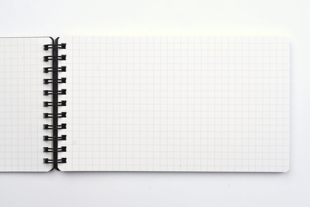 Mnemosyne Notebook - Horizontal - Grid – Yoseka Stationery