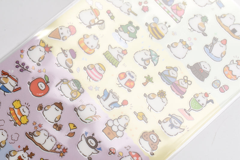 Mind Wave - Seal Stickers - Shimaenaga – Yoseka Stationery