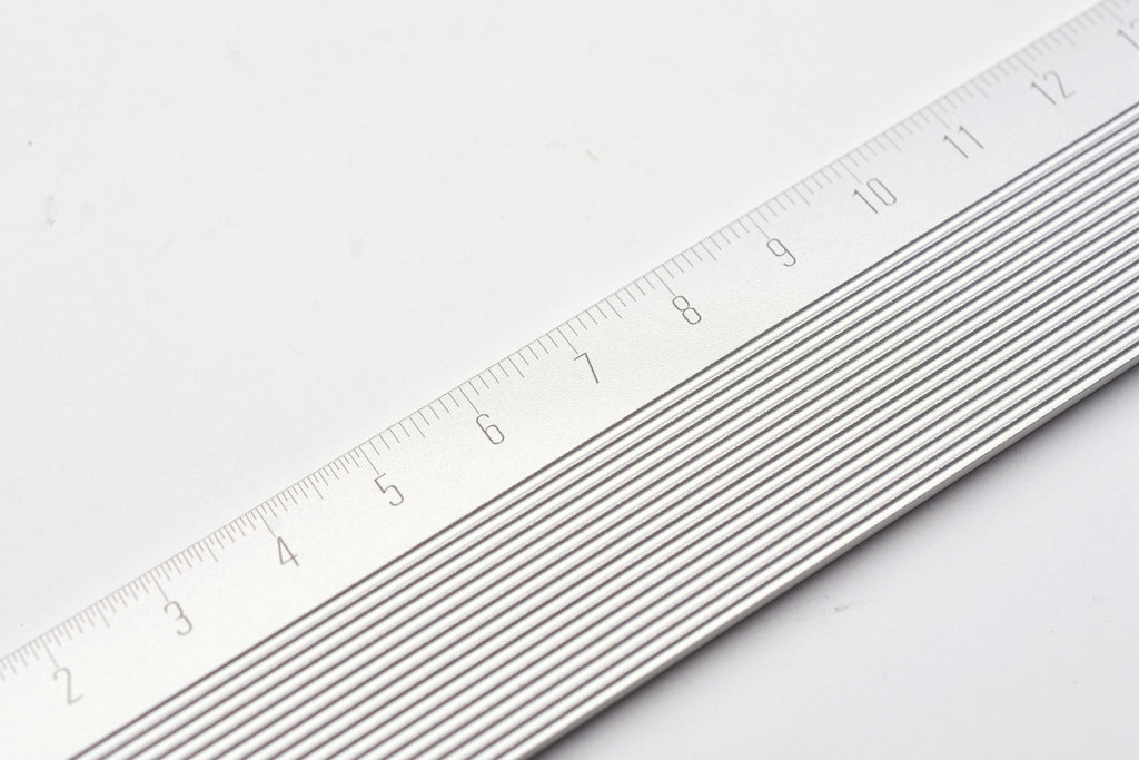 Midori Magnetic Aluminum Ruler- 30cm – Yoseka Stationery