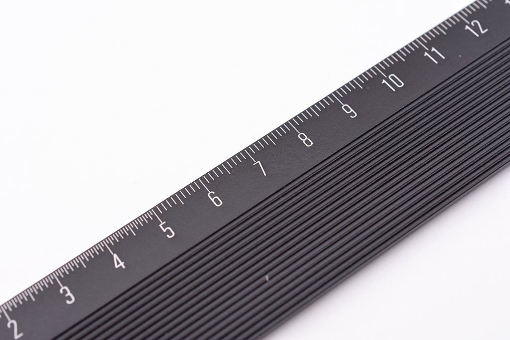 Midori Magnetic Aluminum Ruler- 30cm – Yoseka Stationery