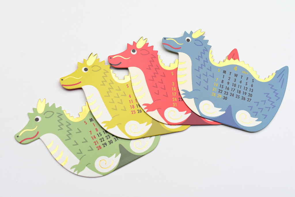 Greeting Life Animal Die-Cut Calendar 2024 – Yoseka Stationery