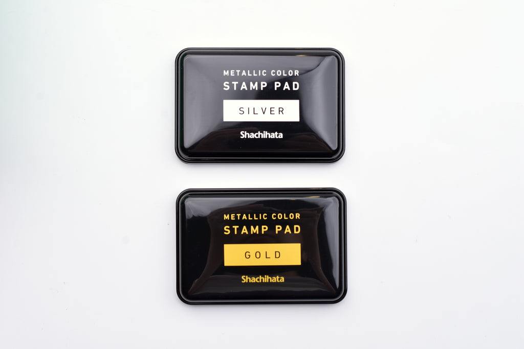 Shachihata Oil-Based Ink Pad - Metallic – Yoseka Stationery