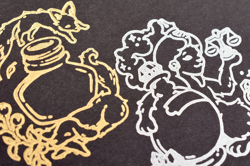 Shachihata Oil-Based Ink Pad - Metallic – Yoseka Stationery