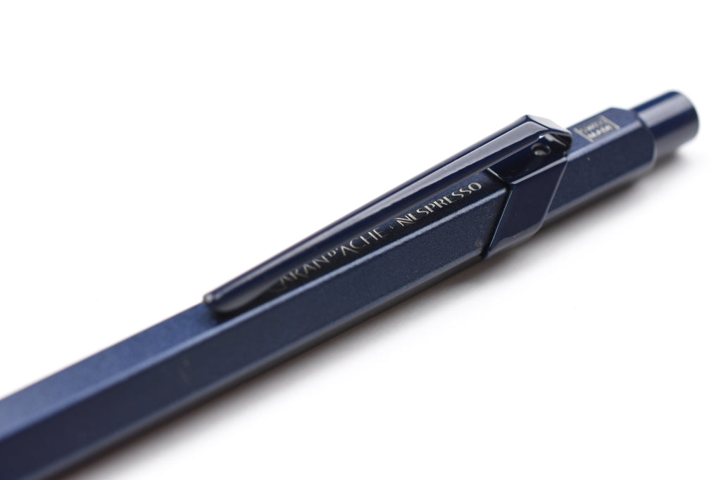 Caran d'Ache x Nespresso 849 Ballpoint Pen - Metallic Blue - Special E ...