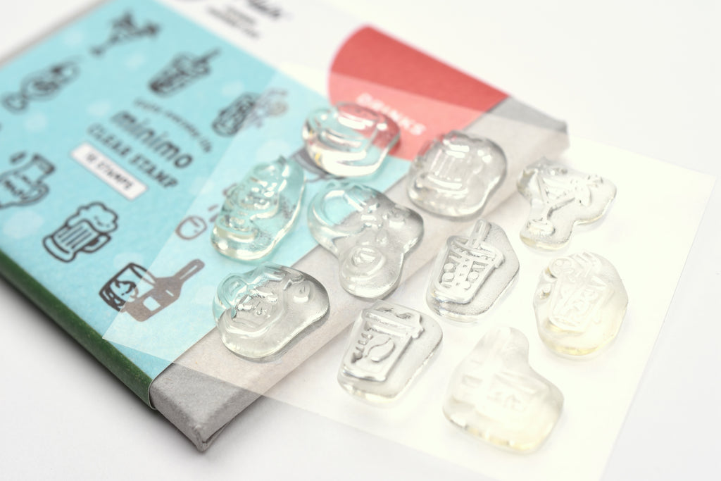 Plain Stationery Minimo Clear Stamp Set – Yoseka Stationery