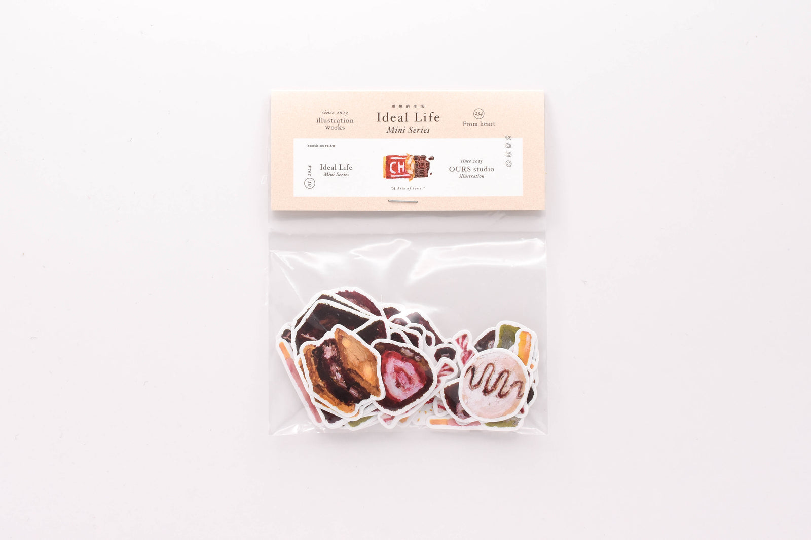 OURS x Hank - Chocolate Life Sticker Pack – Yoseka Stationery