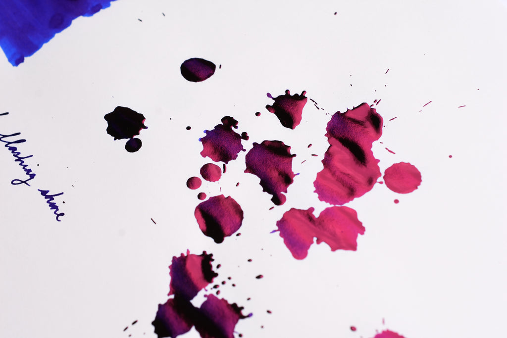 Sailor Dipton Sheening Ink - Blue flame - 20mL Bottle – Yoseka Stationery