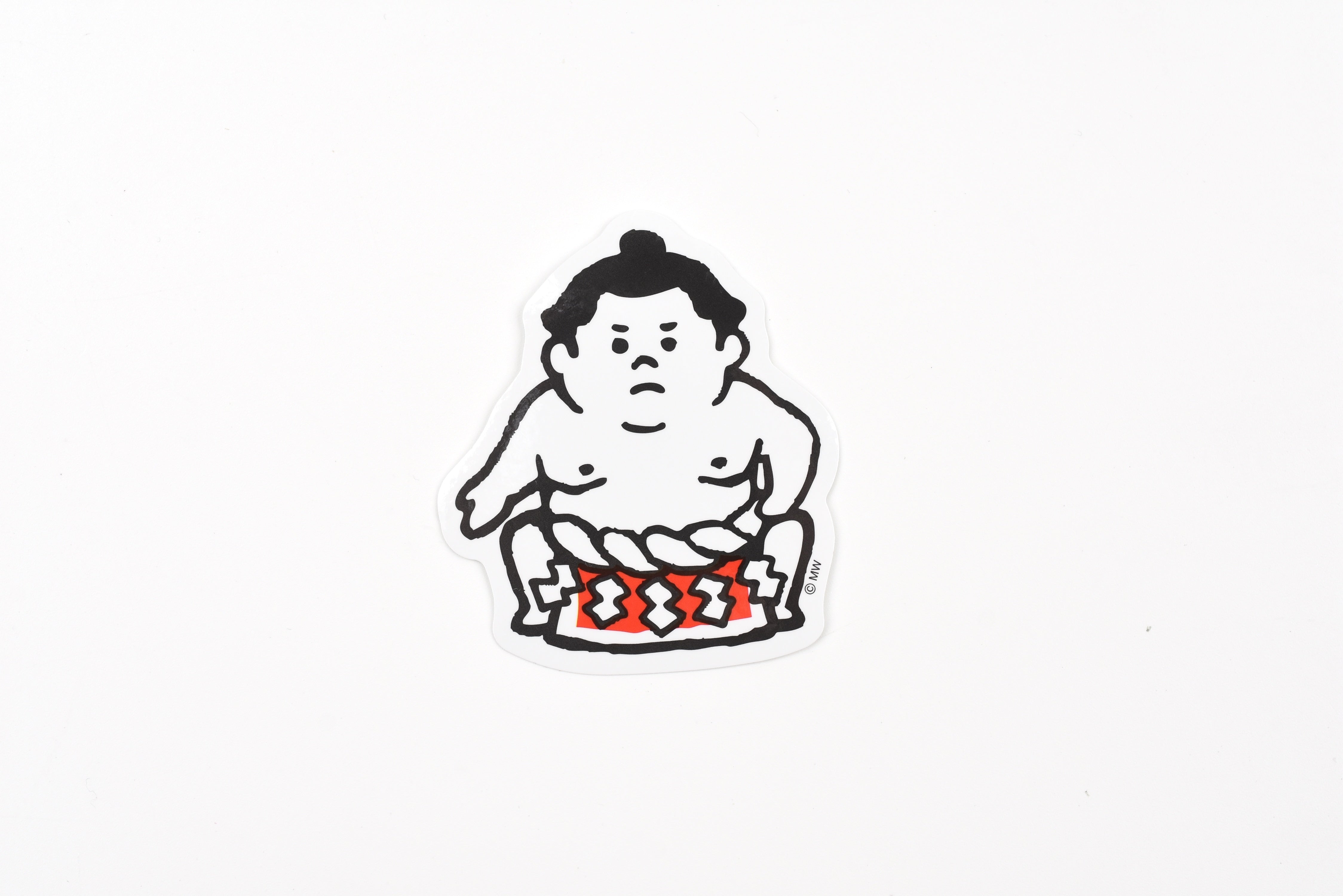 Mind Wave Sticker - Sumo Wrestlers - Dosukoi – Yoseka Stationery