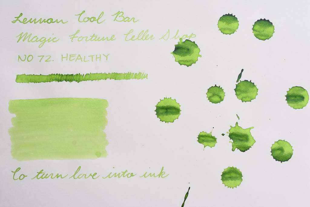 Ink Sample - Lennon Tool Bar - Magic Fortune Teller Shop – Yoseka ...