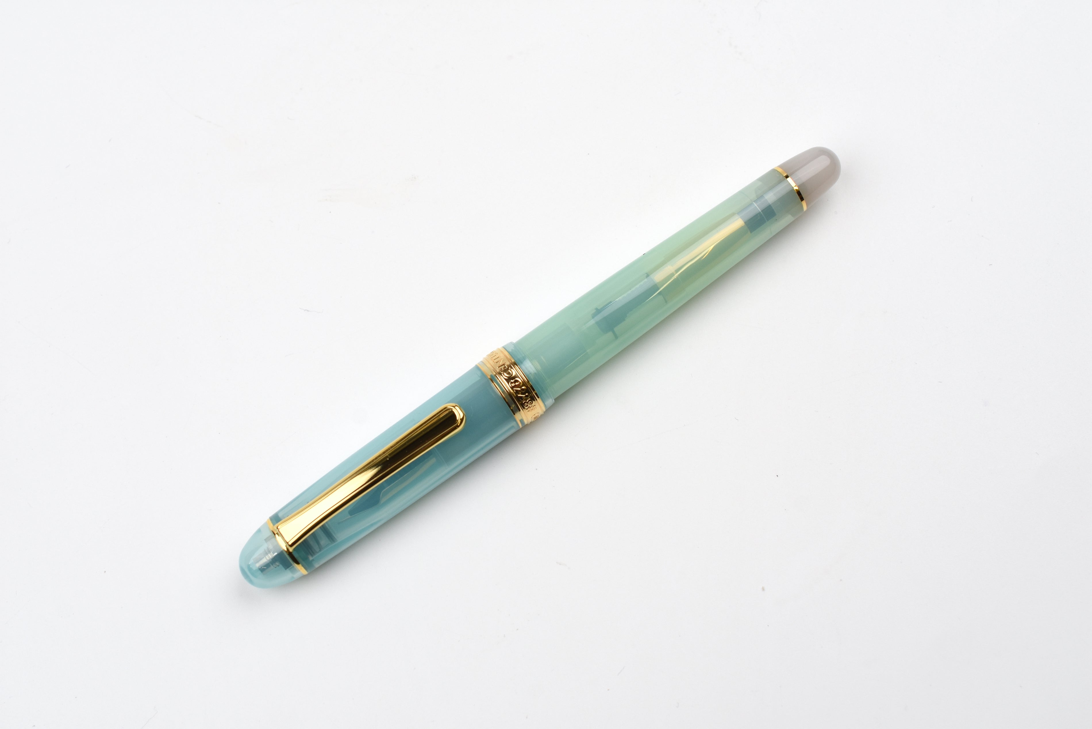NBC x Platinum Century 3776 Fountain Pen - Peppermint Tea - Limited Ed ...