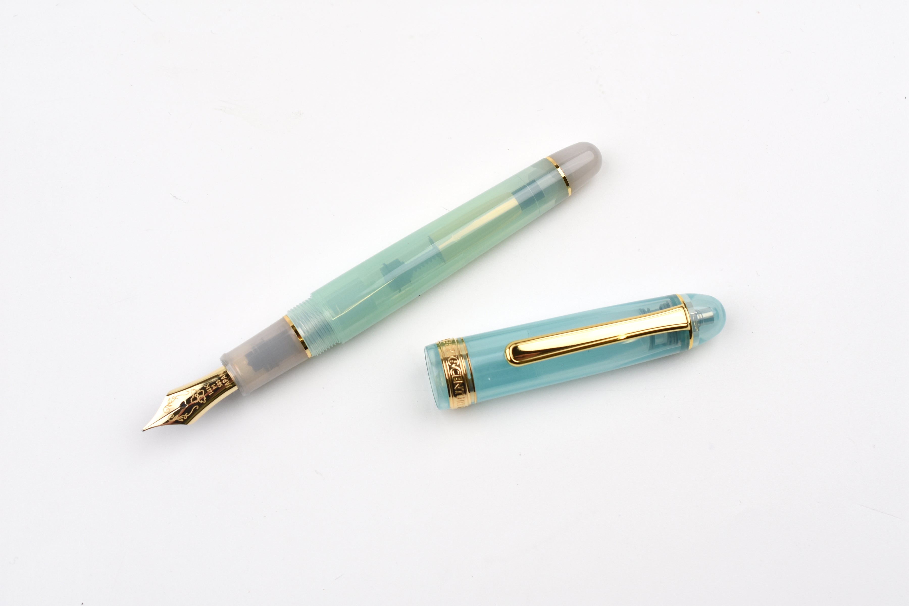 NBC x Platinum Century 3776 Fountain Pen - Peppermint Tea - Limited Ed ...