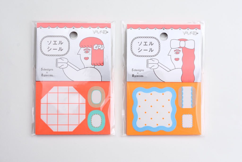 Yamato Message Stickers - Soeru - Mix – Yoseka Stationery