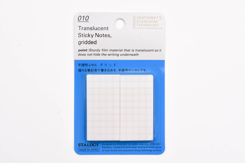 Stalogy Translucent Sticky Notes - 25mm – Yoseka Stationery