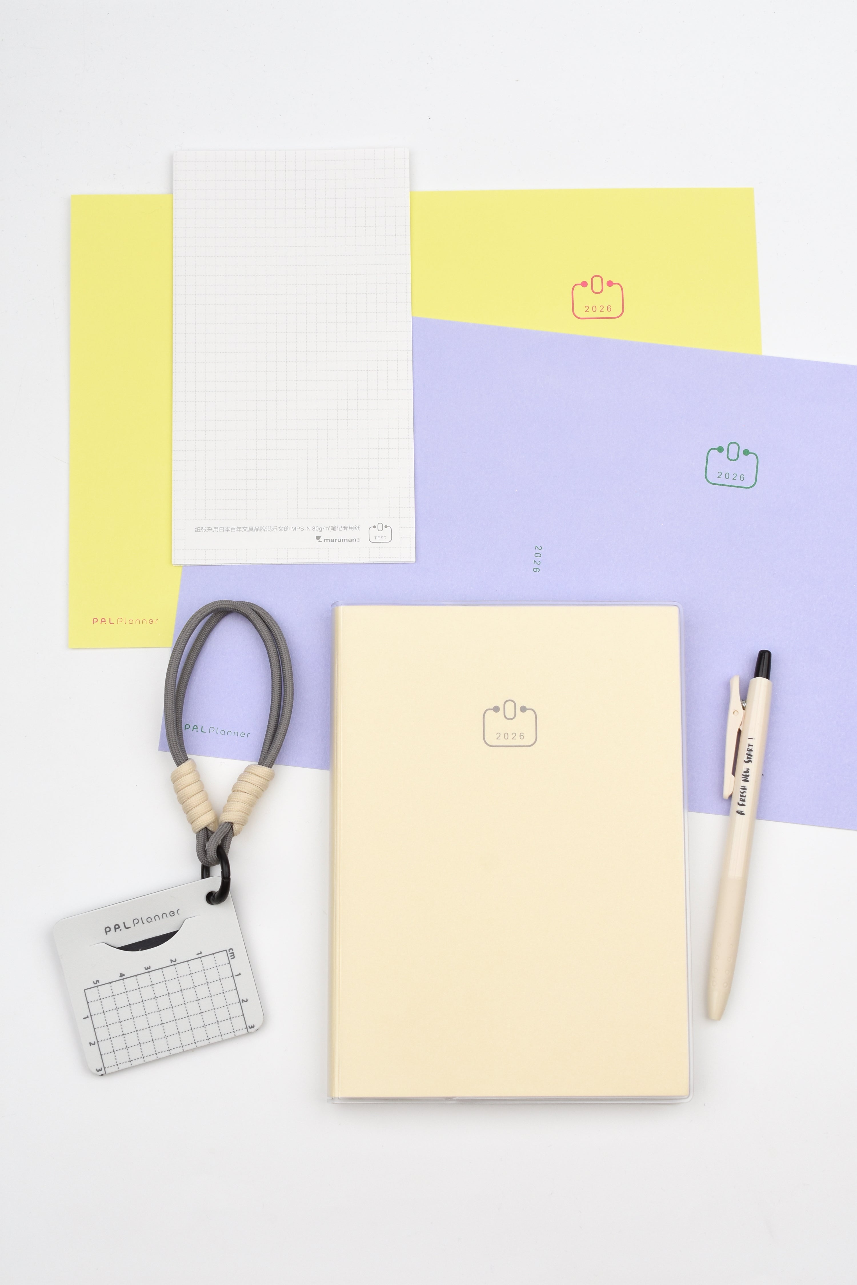 Bushimen 不是闷 PAL Planner 2026 – Yoseka Stationery